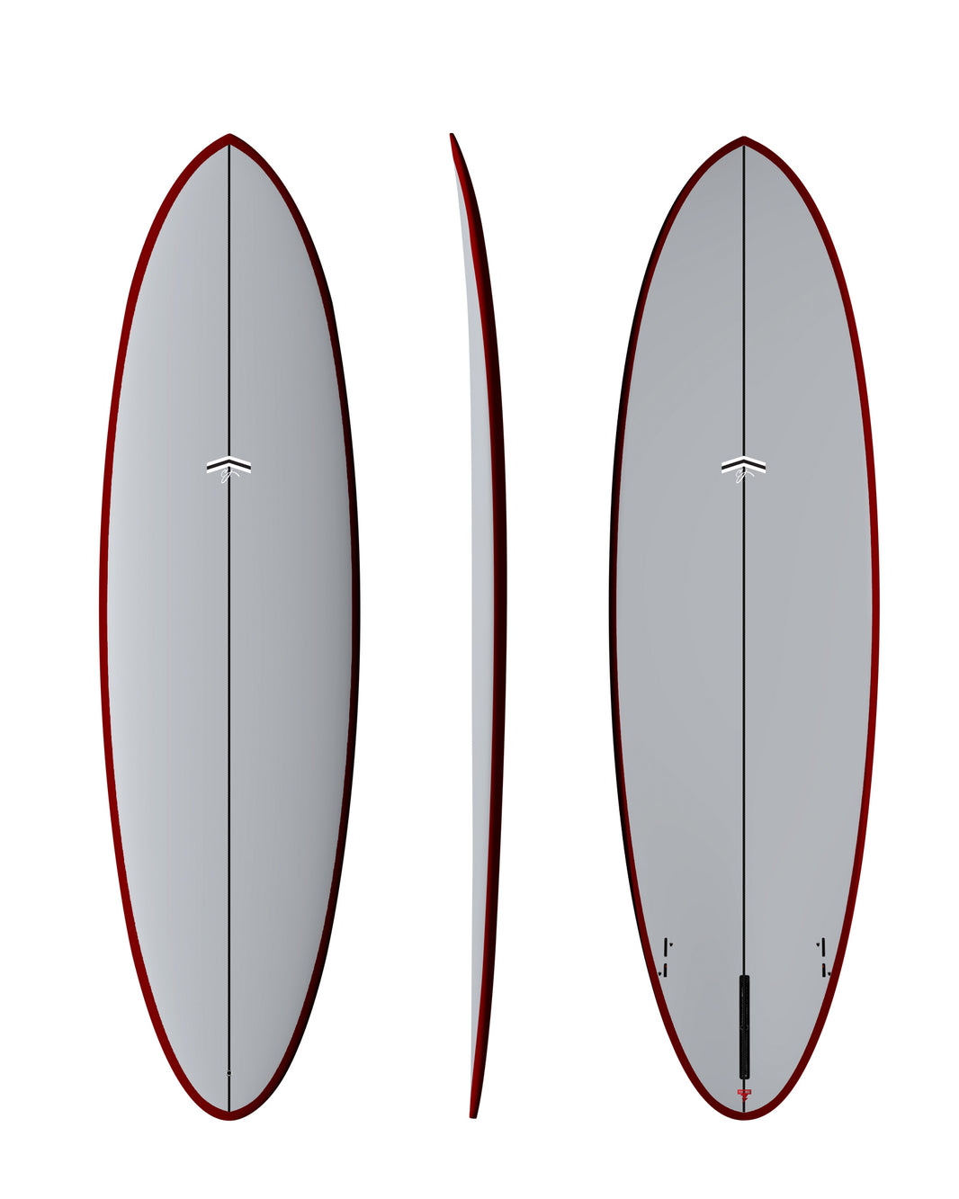 Cj Nelson | Outlier X | Thunderbolt Red Surfboard – Exit Surf | The ...